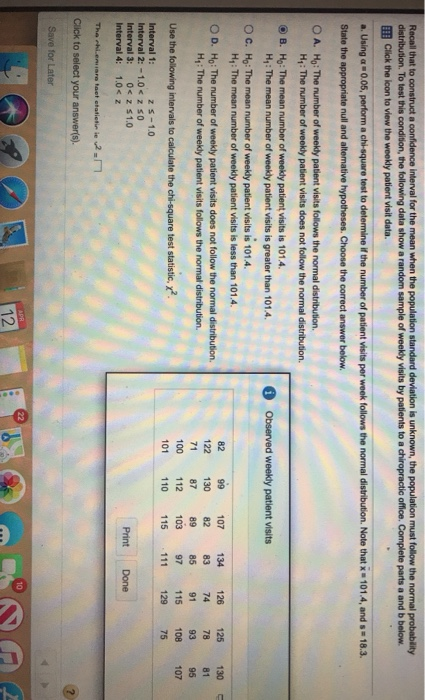 Solved Recall that to construct a confidence interval for | Chegg.com