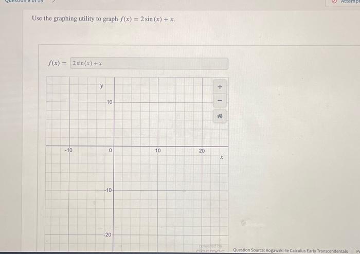 Solved Use the graphing utility to graph | Chegg.com