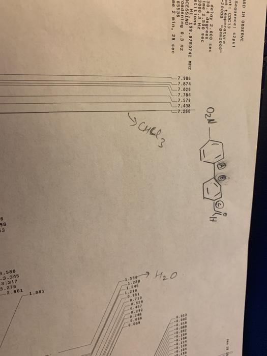 Solved ARD IH OBSERVE Sequence: 2pul Int: COC 13 nt | Chegg.com