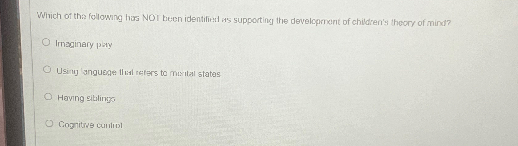 Solved Which of the following has NOT been identified as | Chegg.com