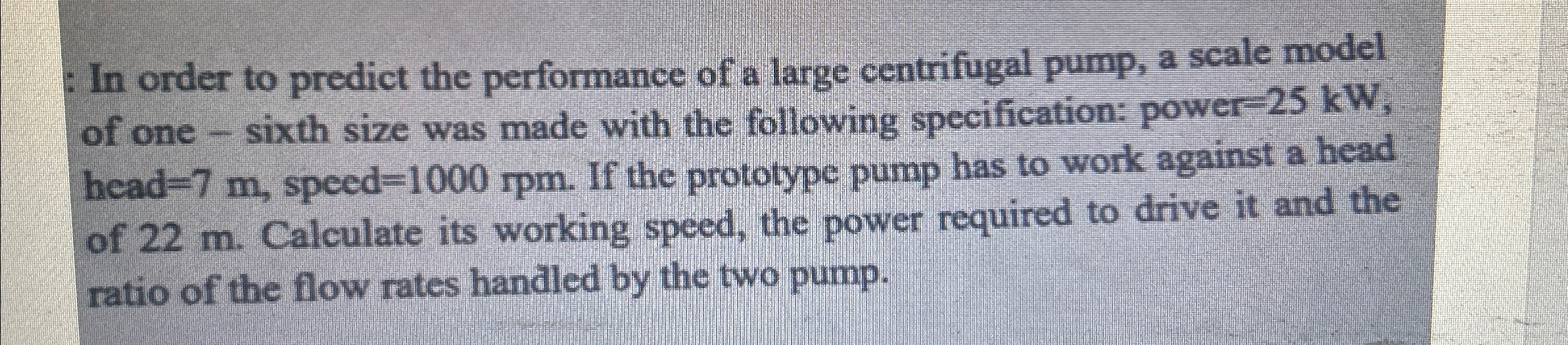 Solved : In order to predict the performance of a large | Chegg.com
