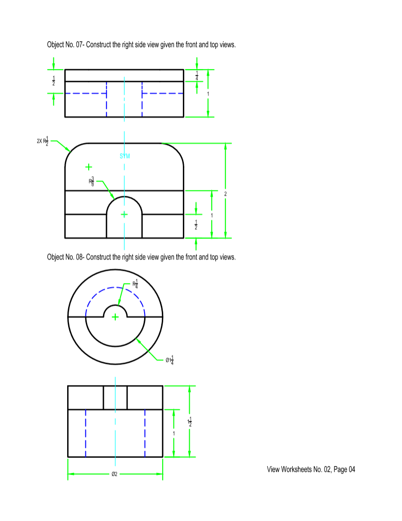 Solved Using your instruments and your 4 ﻿squares per inch | Chegg.com