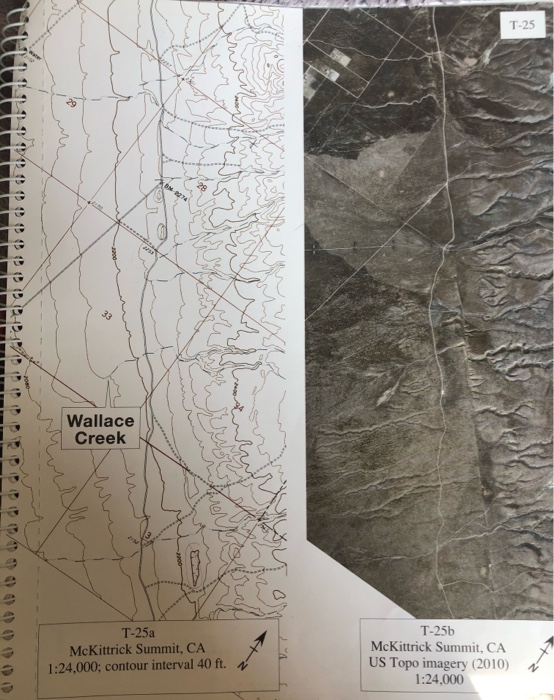 Solved what stream features does map T25A & T25B have that | Chegg.com