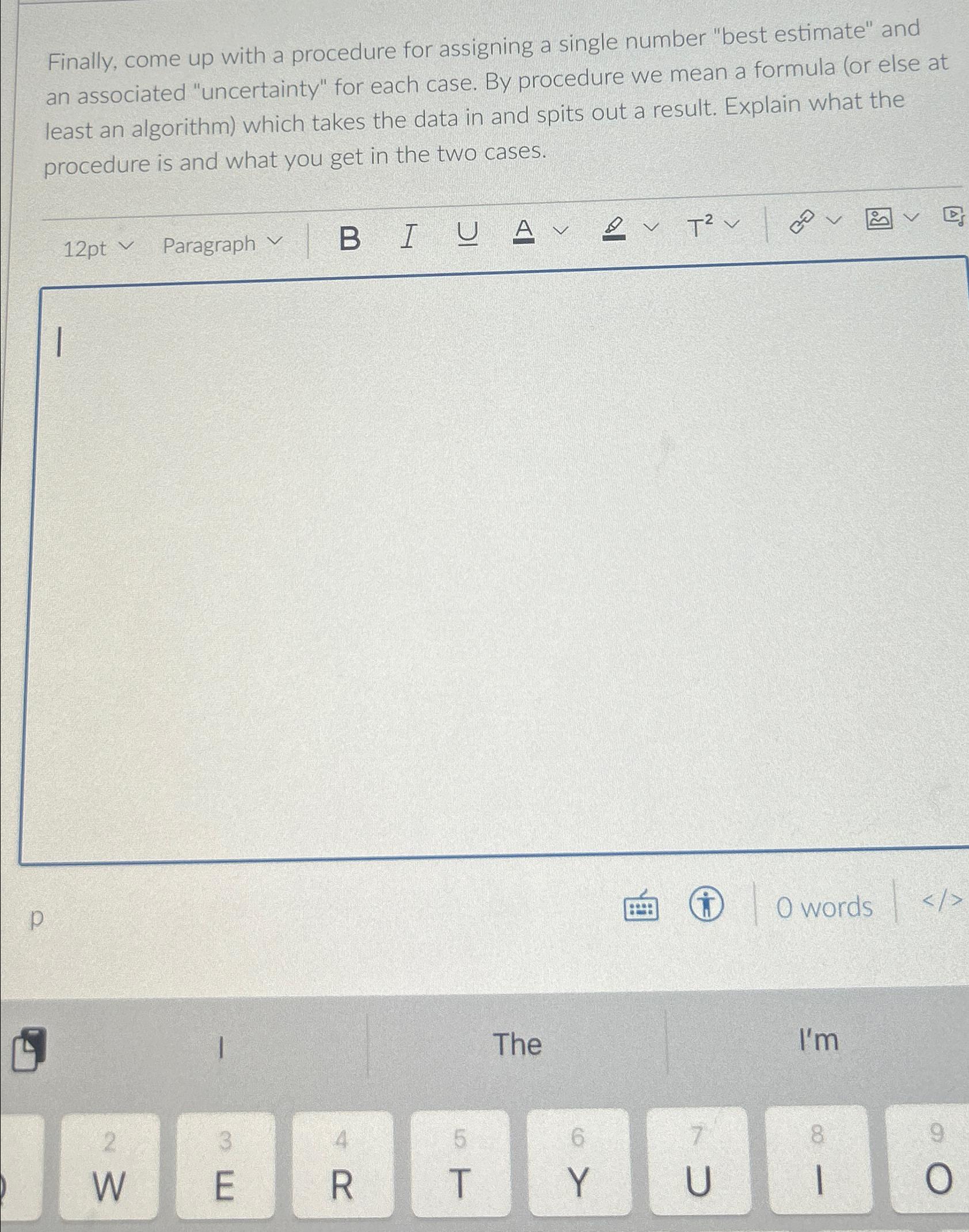 Solved Finally, come up with a procedure for assigning a | Chegg.com