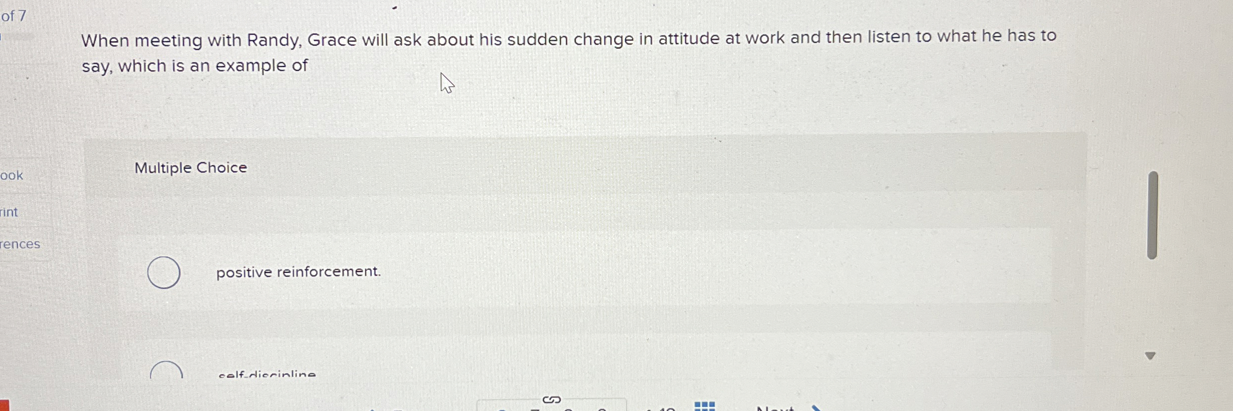 Solved When meeting with Randy, Grace will ask about his | Chegg.com