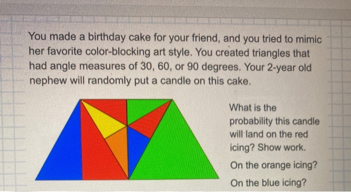 Solved You made a birthday cake for your friend, and you | Chegg.com