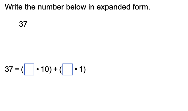 Solved Write the number below in expanded | Chegg.com