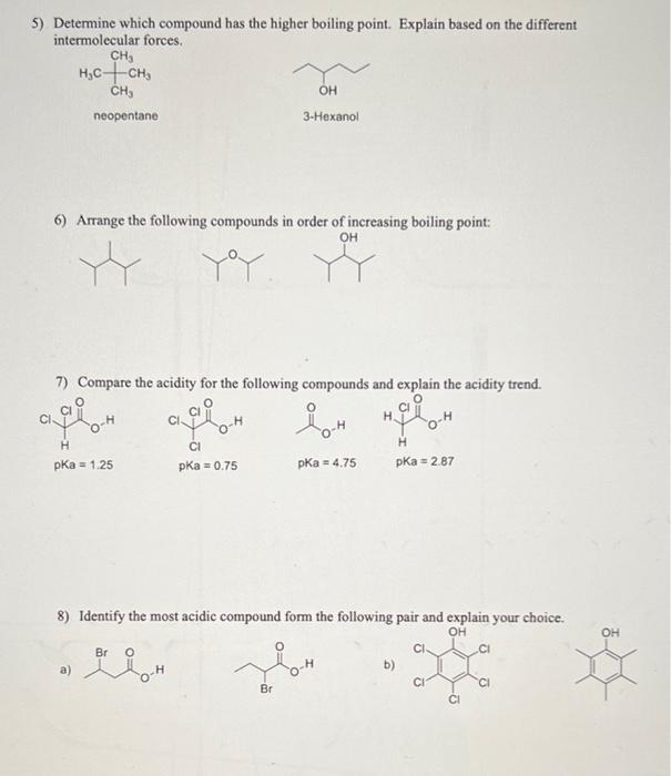 Solved Problem Set-3 1) Identify the parent chain and then | Chegg.com