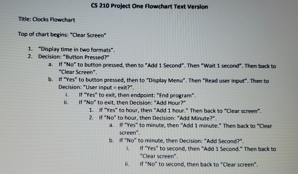 Solved In this project, you will demonstrate your mastery of | Chegg.com