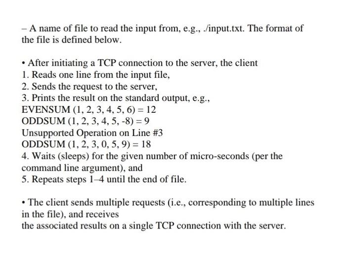 Solved I just want to write a client code in c language | Chegg.com