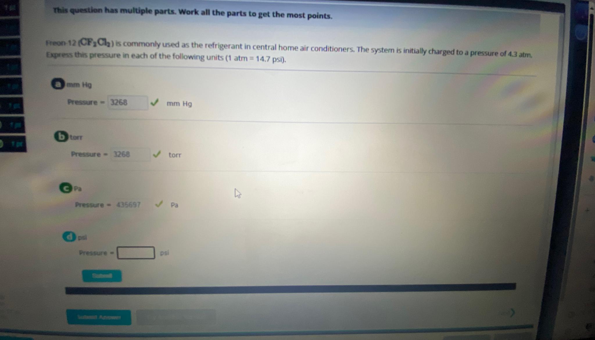 Solved This question has multiple parts. Work all the parts | Chegg.com