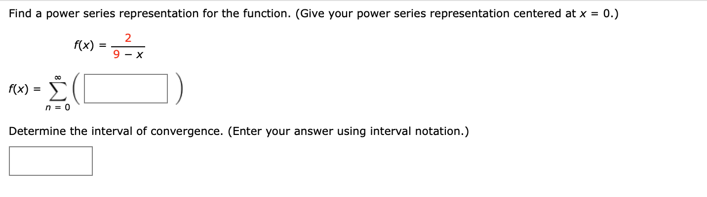 Solved Find a power series representation for the function. | Chegg.com
