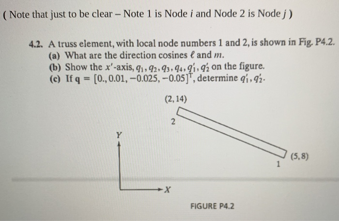 Solved (Note that just to be clear - Note 1 is Node i and | Chegg.com
