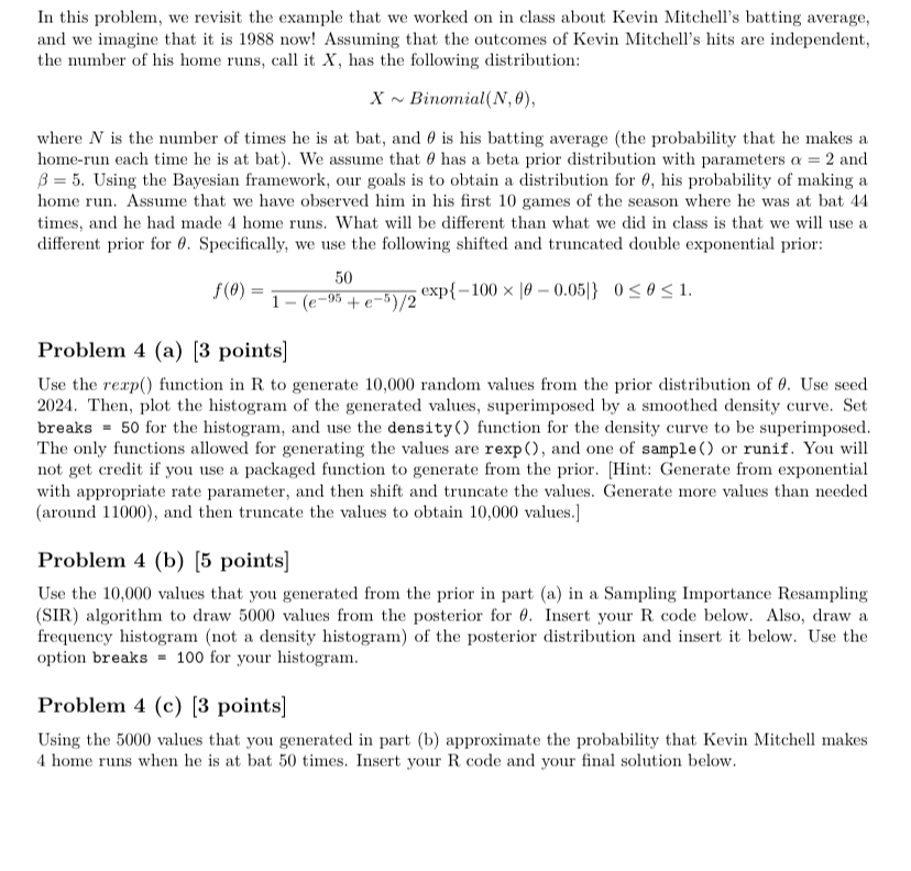 Solved In this problem, we revisit the example that we | Chegg.com