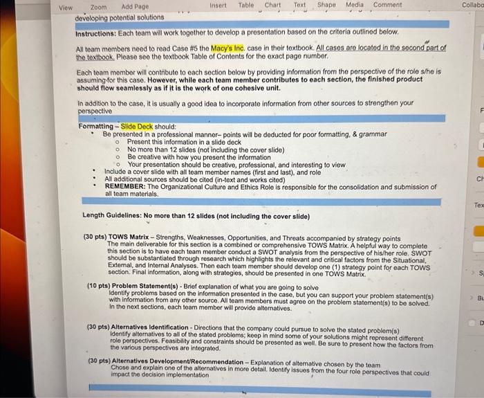 Solved Zoom Add Page developing potential solutions | Chegg.com