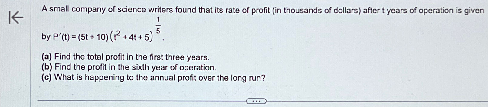 Solved A small company of science writers found that its | Chegg.com