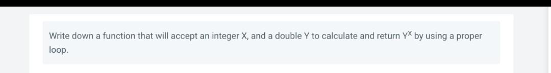 Solved Write down a function that will accept an integer X, | Chegg.com