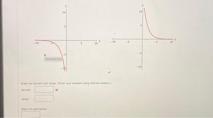 Solved f(x)=2x+4State the domain and range. (Enter your | Chegg.com