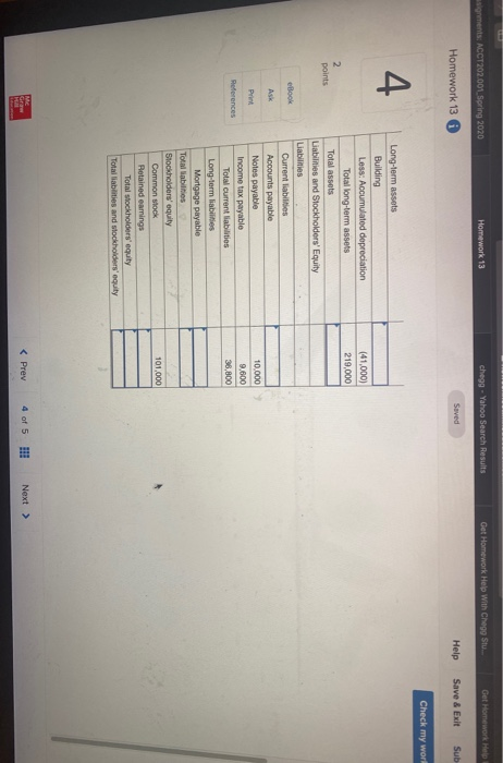 Solved Homework 13 Help Save & Exit Submit Check my work The | Chegg.com