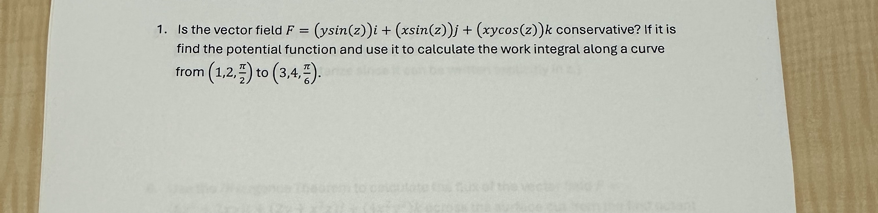 Solved Is the vector field | Chegg.com