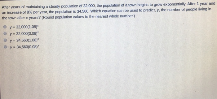 Solved After years of maintaining a steady population of | Chegg.com