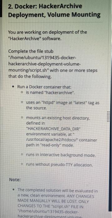 Solved You are working on deployment of the "HackerArchive" | Chegg.com