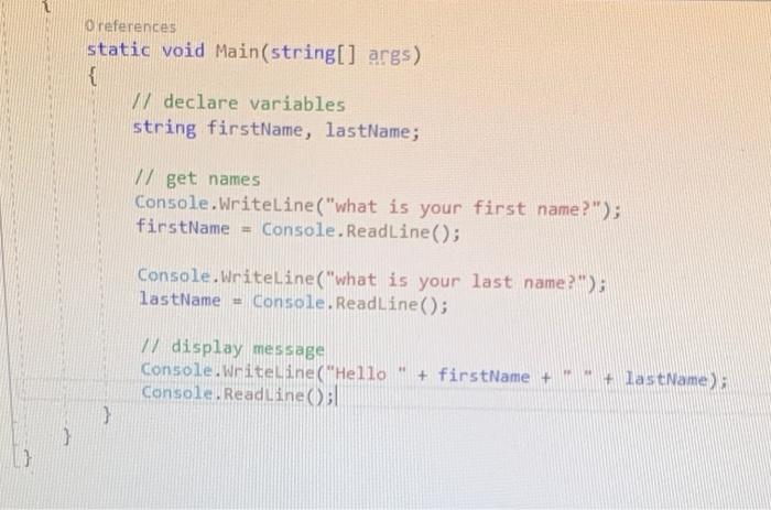Solved Write a code that generates a short professional-bio | Chegg.com