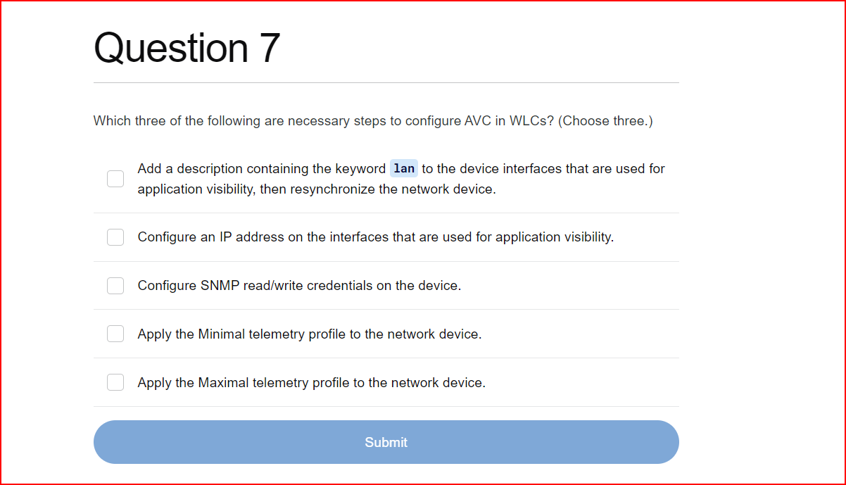 Solved Question 7Which three of the following are necessary | Chegg.com