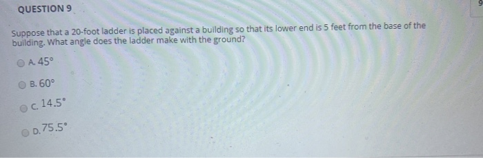 Solved From the top of a building 350 feet tall, the angle | Chegg.com