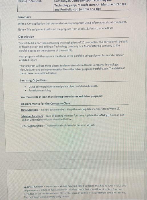 Solved DEV C++ this is a two part code. First code needs to | Chegg.com