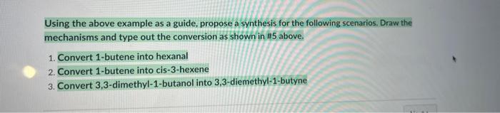 [Solved]: Using the above example as a guide, propose a syn