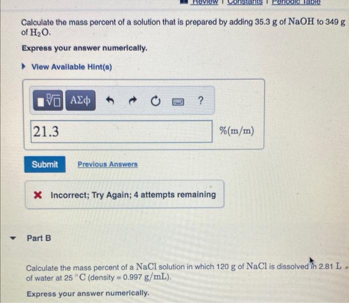 Solved A 609-mL sample of unknown HCl solution reacts | Chegg.com