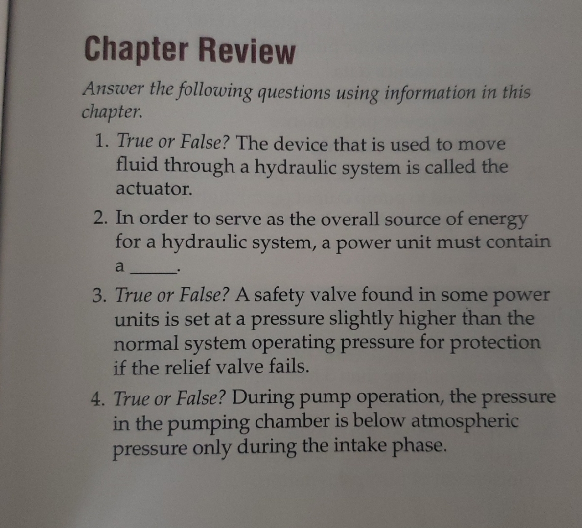 Solved Chapter ReviewAnswer the following questions using | Chegg.com