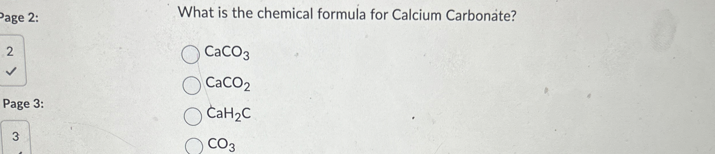 Solved What is the chemical formula for Calcium | Chegg.com