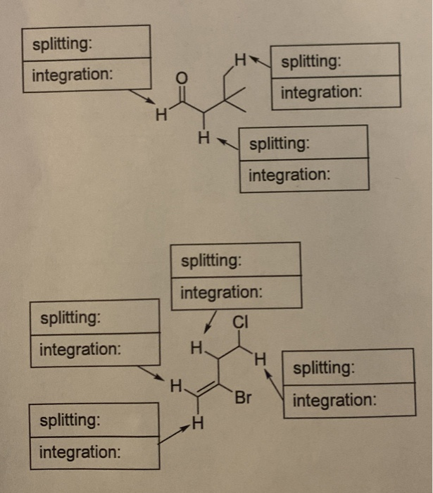 Solved splitting: integration: Ha o splitting: integration: | Chegg.com