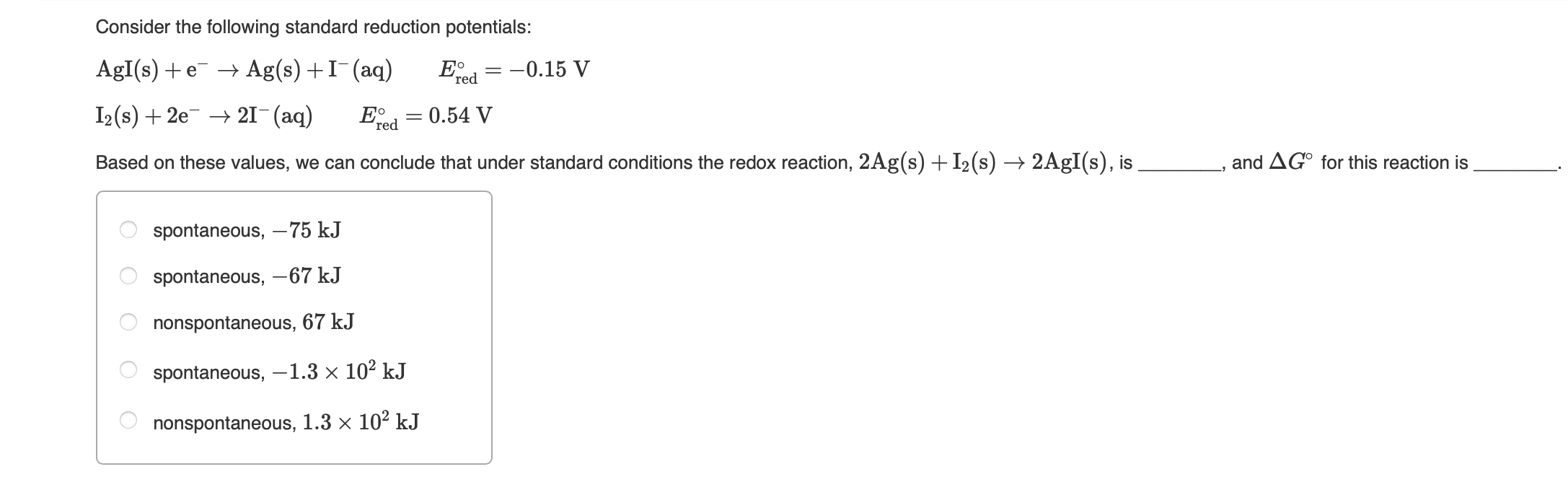 Solved Consider the following standard reduction | Chegg.com