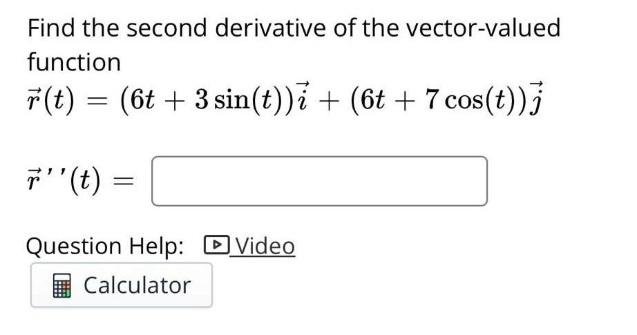 Solved Let R T Find ∫r T Dt Dont