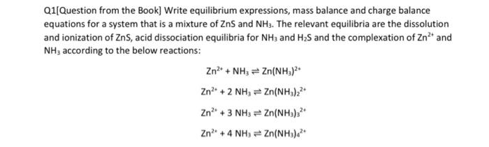 Solved Q1[Question from the Book] Write equilibrium | Chegg.com