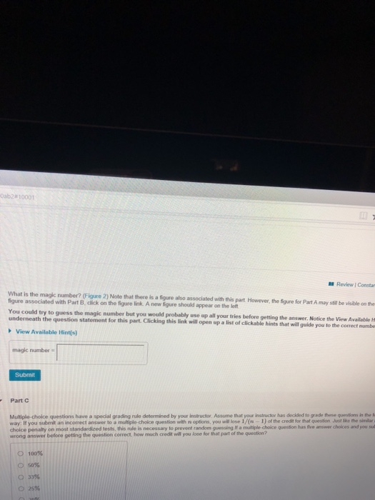 10001 hat is the magic number? (Figure 2) Note that | Chegg.com
