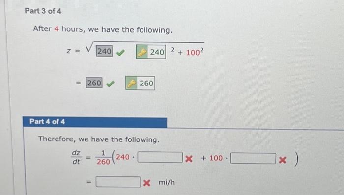 Need help with Part 4 of 4 | Chegg.com