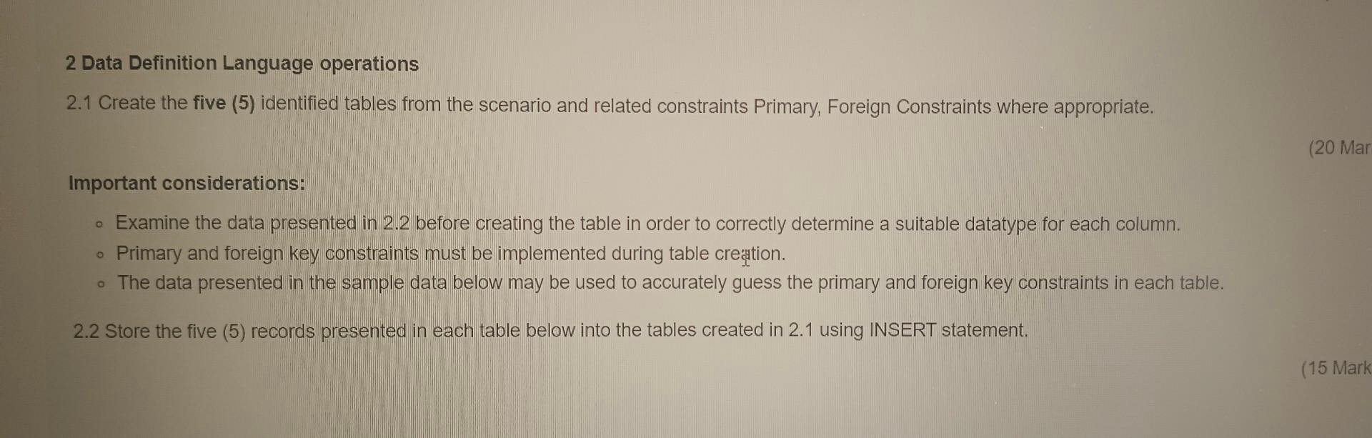 Solved Scenario and Application-Based Questions Study the | Chegg.com