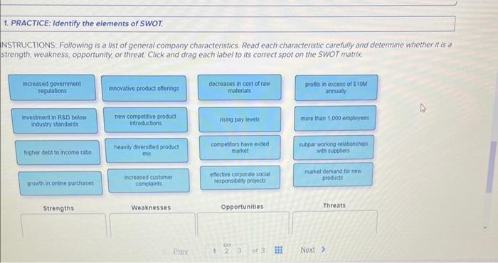 Solved NSTRUCTIONS: Following is a list of general company | Chegg.com