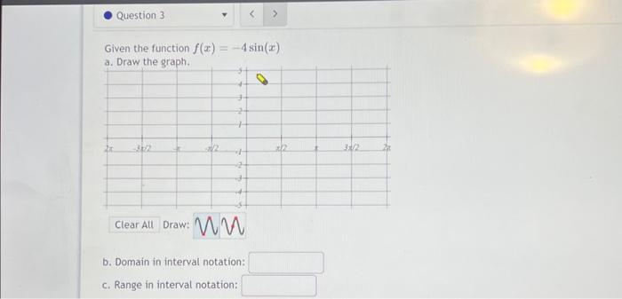 Solved Given the function f(x)=sin(x) a. Draw the oranh. | Chegg.com