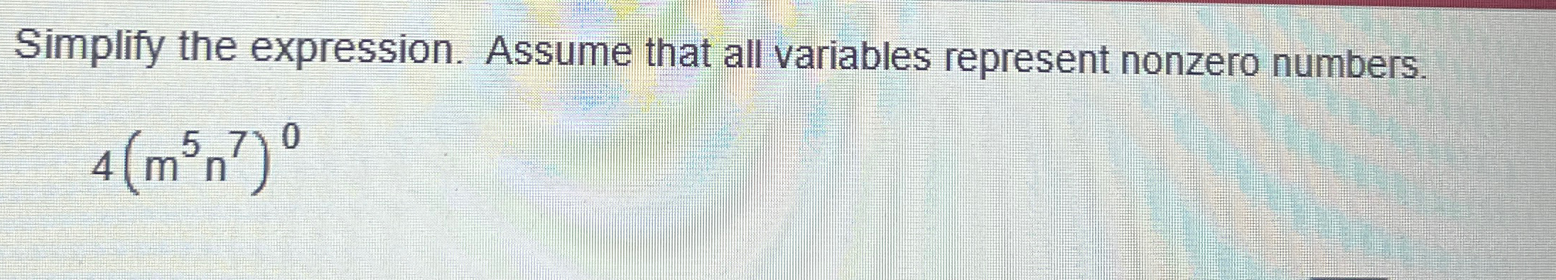 Solved Simplify the expression. Assume that all variables | Chegg.com