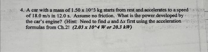 Solved Power Problems Chapter 5 - AP Physics 1. What are the | Chegg.com