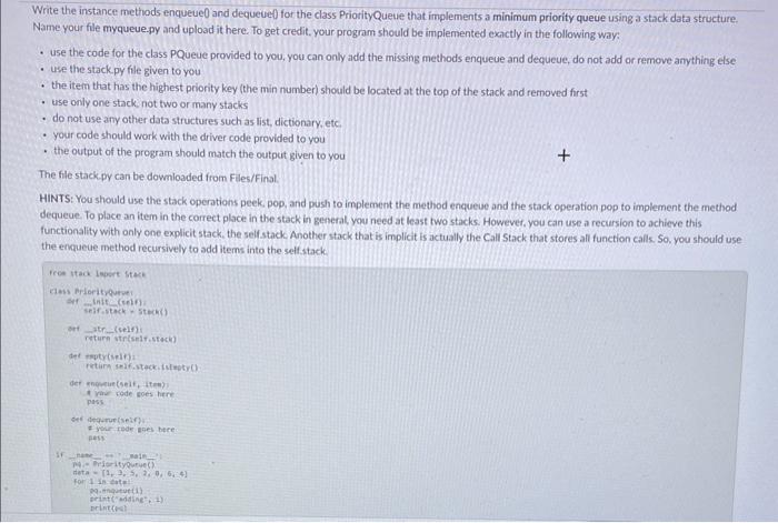 Solved Problem 6 Write A Program Write The Instance Methods