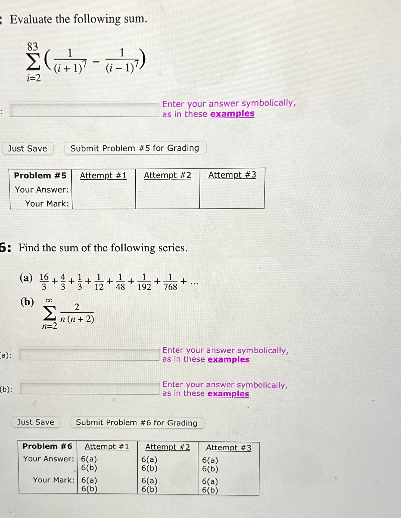 Solved Evaluate the following sum.\\n\\\\sum_(i=2)^(83) | Chegg.com