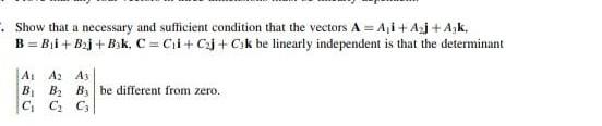 Solved Show that a necessary and sufficient condition that | Chegg.com