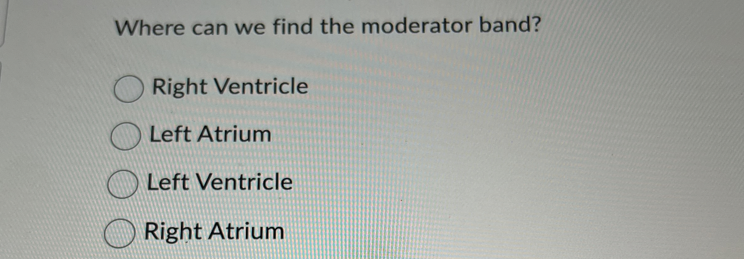 Solved Where can we find the moderator band?Right | Chegg.com