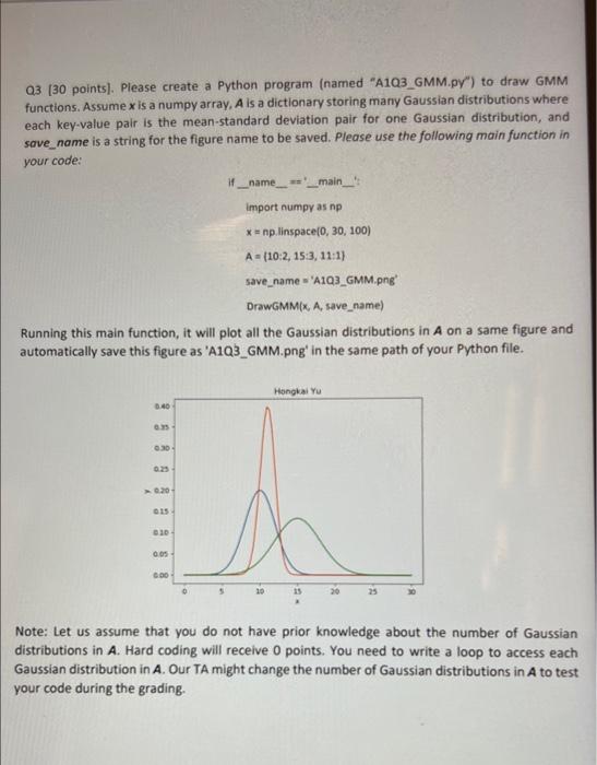 Solved Q3 (30 points). Please create a Python program (named | Chegg.com